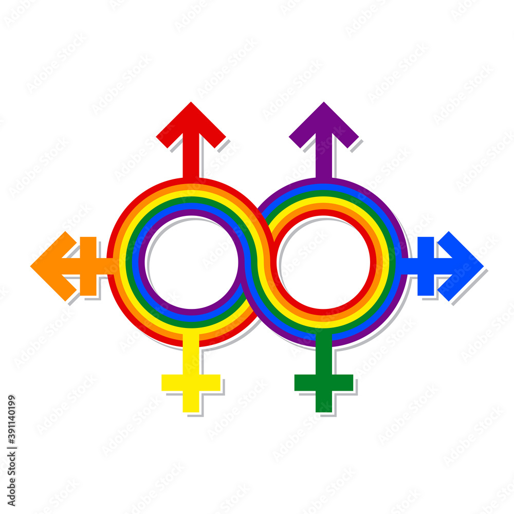 LGBT Transgender Limitless symbol, Pride, transsexual, Freedom in ...