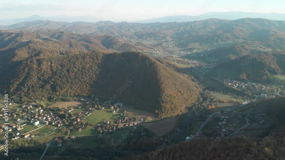 Overview of the temple of Mother Earth in the bosnian tale of the ...