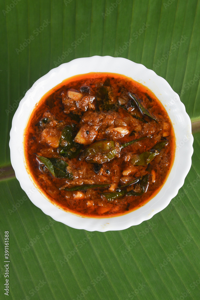 Kerala food for Onam festival special curry Puli inji , injipuli ...