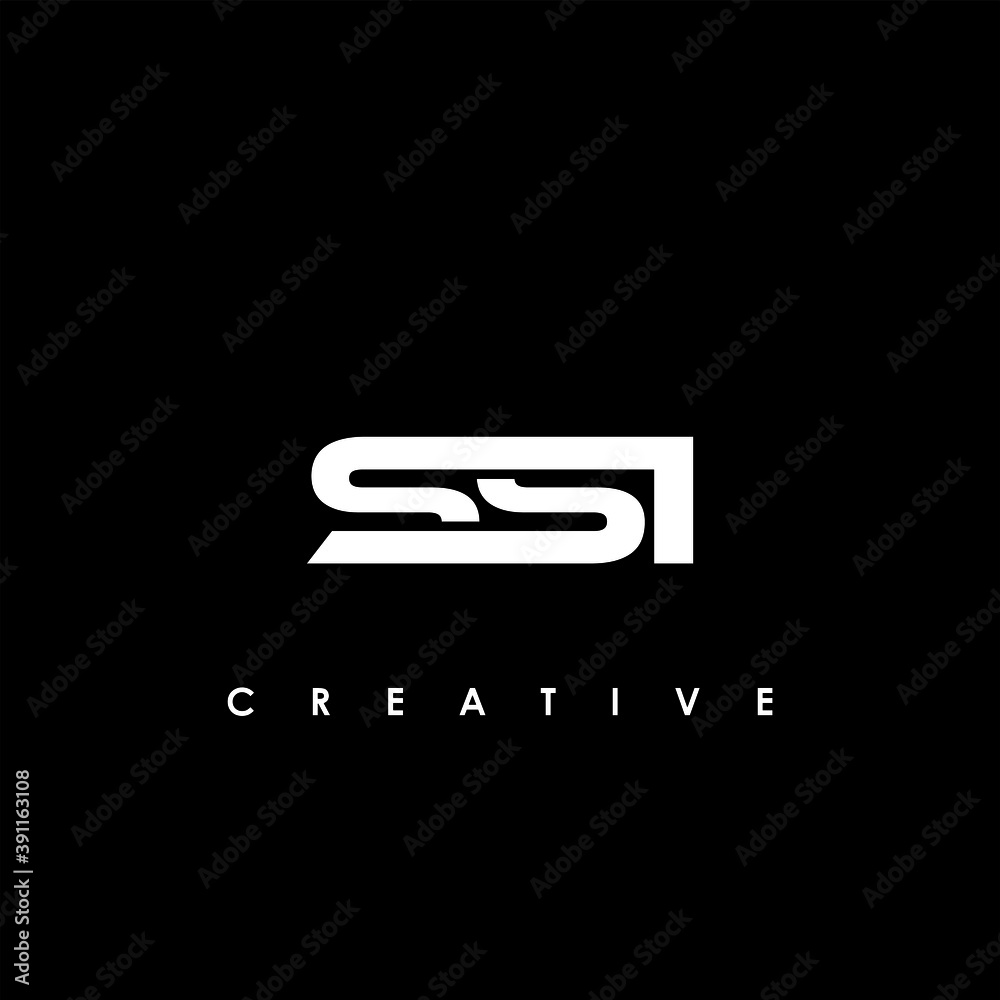 SSI Letter Initial Logo Design Template Vector Illustration Stock ...
