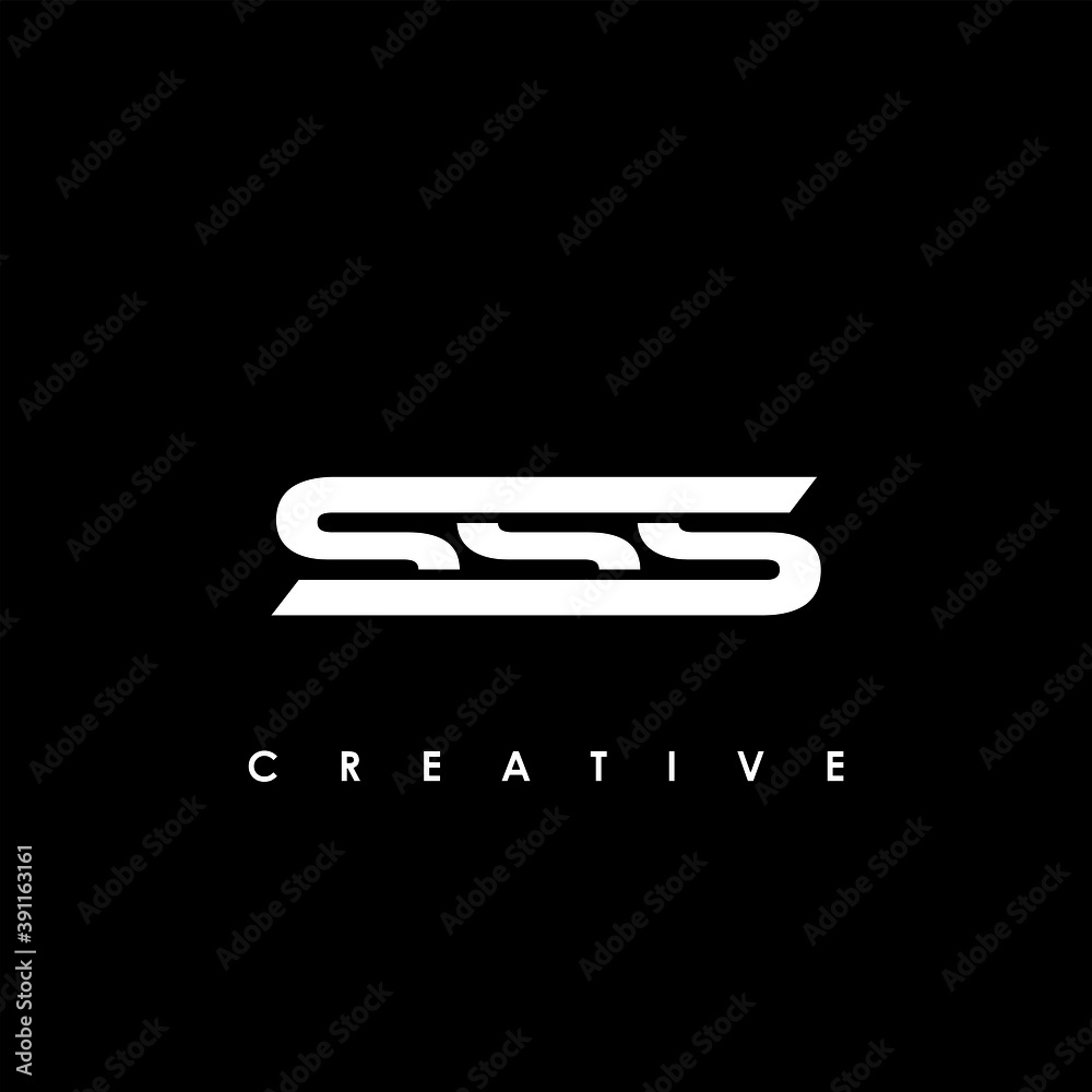 SSS Letter Initial Logo Design Template Vector Illustration Stock ...