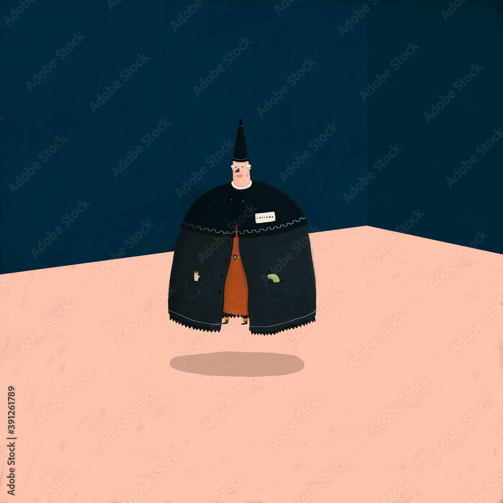 Floating Wizard Stock Photo | Adobe Stock