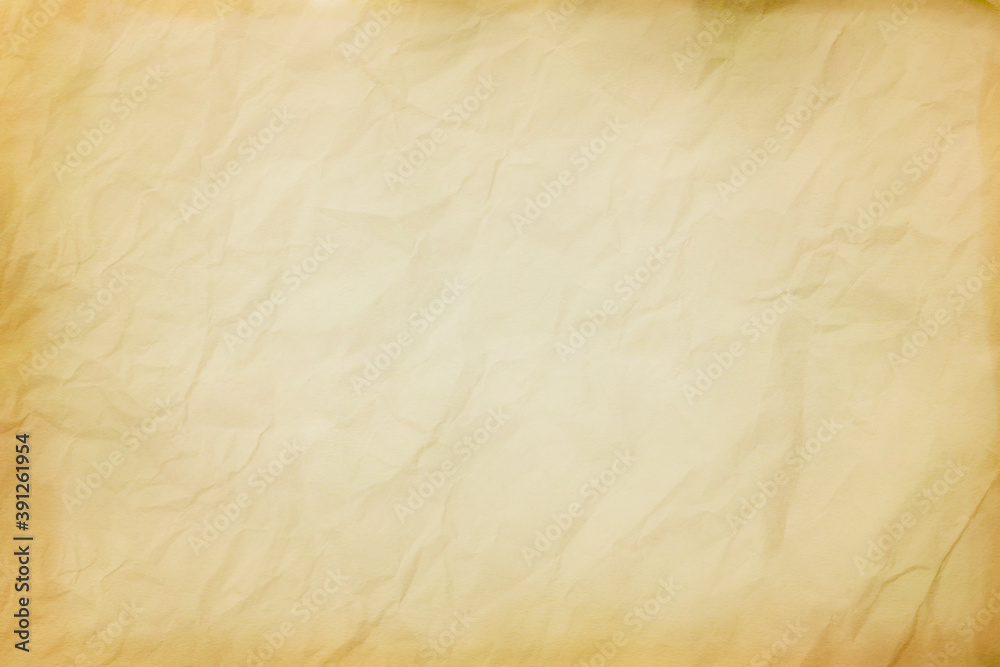 Old paper texture background, vintage retro fold newspaper empty blank ...