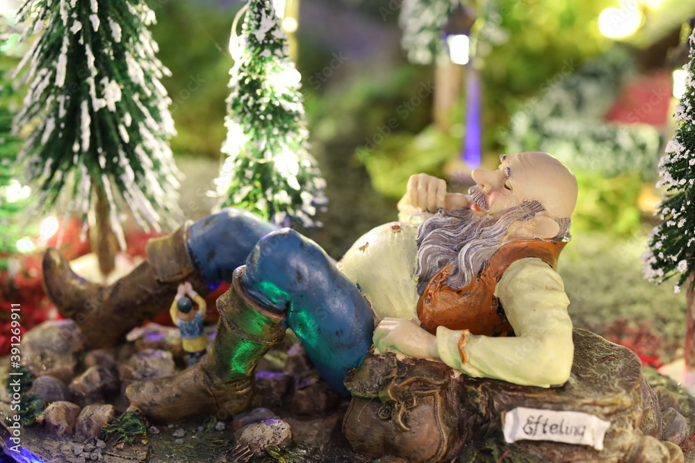 Toy man, miniature from Efteling, fairy Stock Photo | Adobe Stock