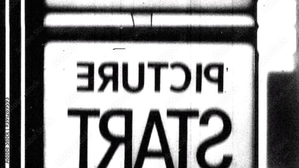 Vídeo do Stock: 4K Old Film Effect, old school film effect, Retro film ...