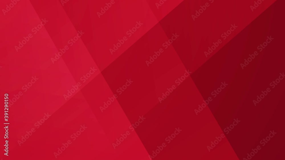 2D flat Animations 4K Red color and black color background abstract art ...