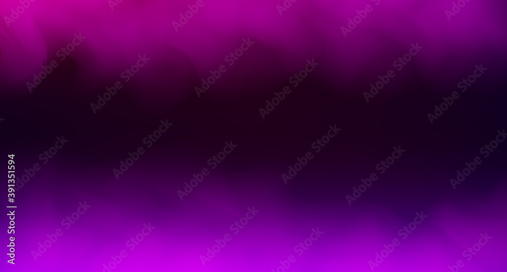 Realistic purple fog. Copy space. Colored fog.Occult smoke. Neon color ...