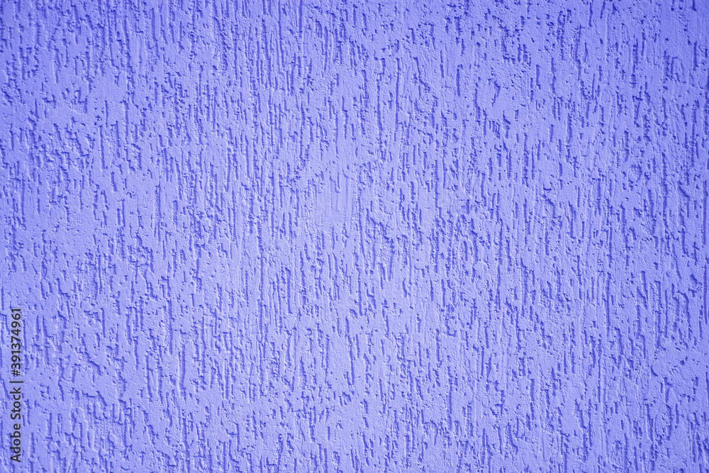 Purple wall, rough plaster, rough background, purple rough wall, part ...
