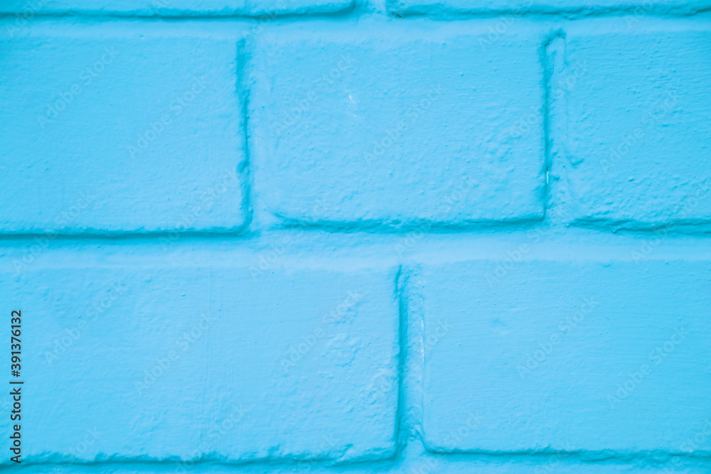 Blue brick, brickwork, stone wall, blue background, construction ...
