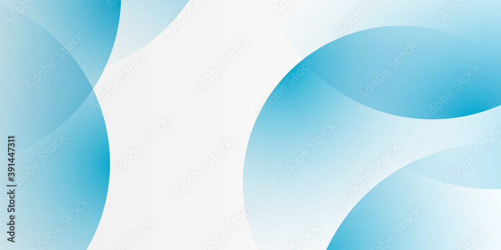 Simple blue white abstract presentation background with light blue ...
