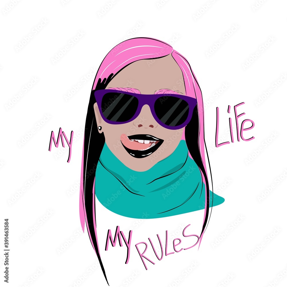 My Life My Rules Girl