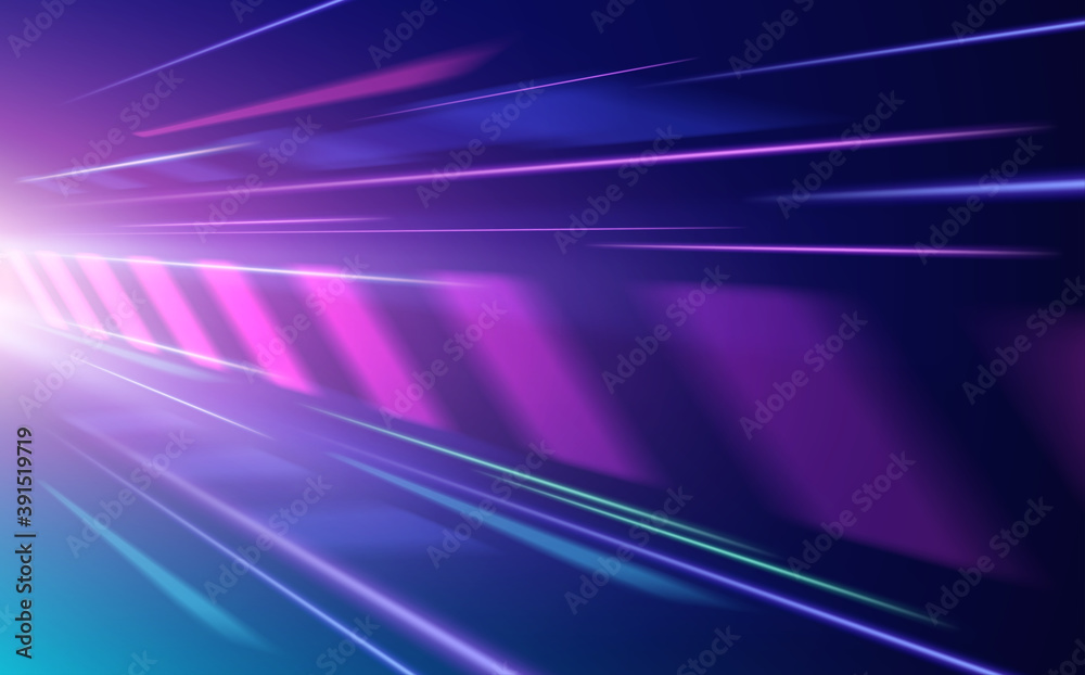 Abstract light speed motion background Stock Vector | Adobe Stock