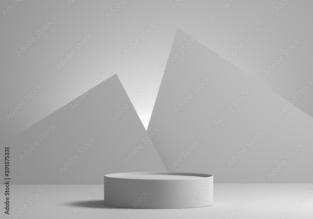 3d platform studio minimal scene with render platform. studio ...