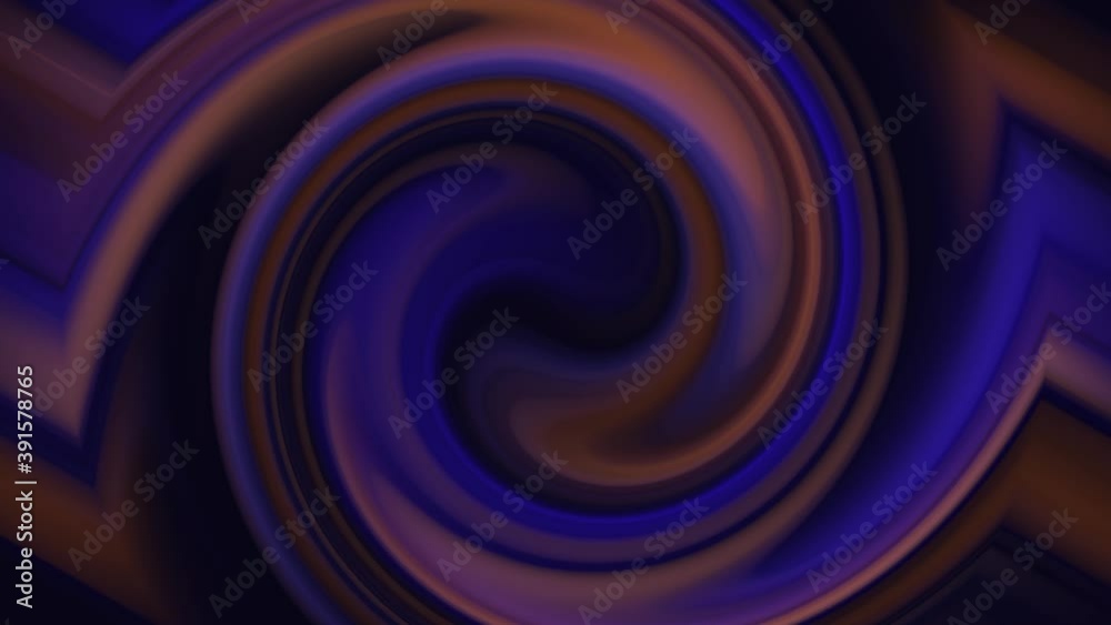 Bending blue and orange gradient background texture. Abstract loopable ...