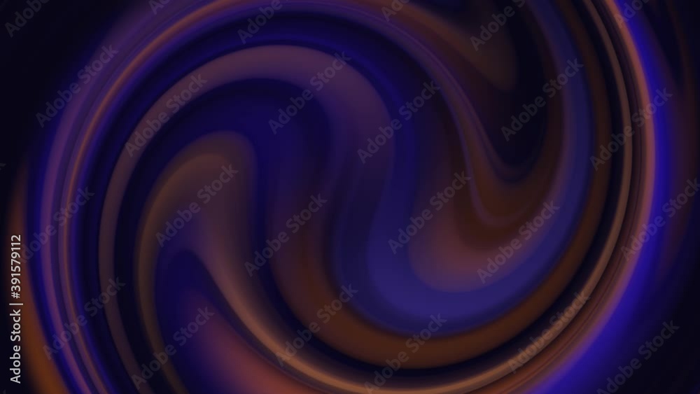 Artistic blue and orange gradient background texture. Abstract looped ...
