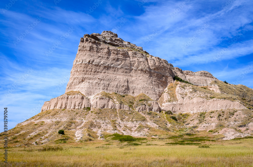 Scotts Bluff National Monument Stock Photo | Adobe Stock