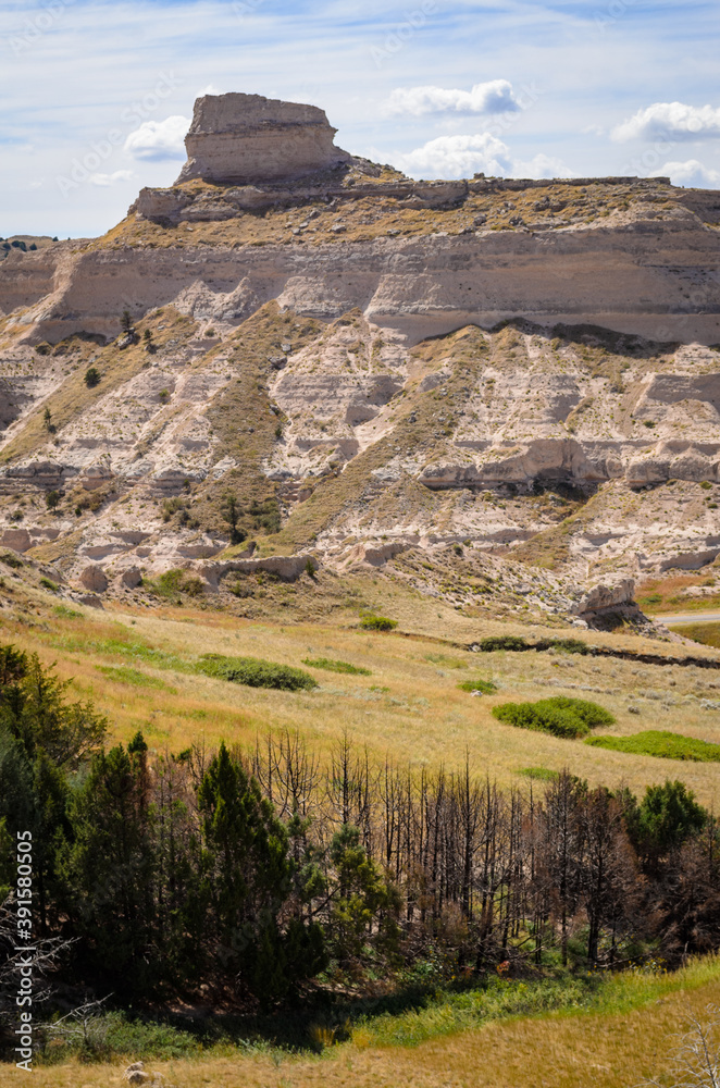 Scotts Bluff National Monument Stock Photo | Adobe Stock