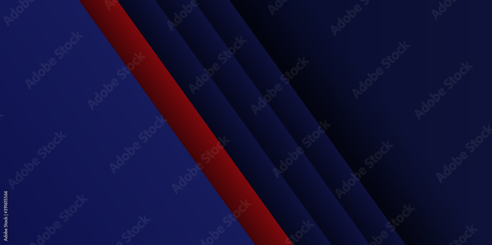 Blue red abstract business presentation background Stock Vector | Adobe ...