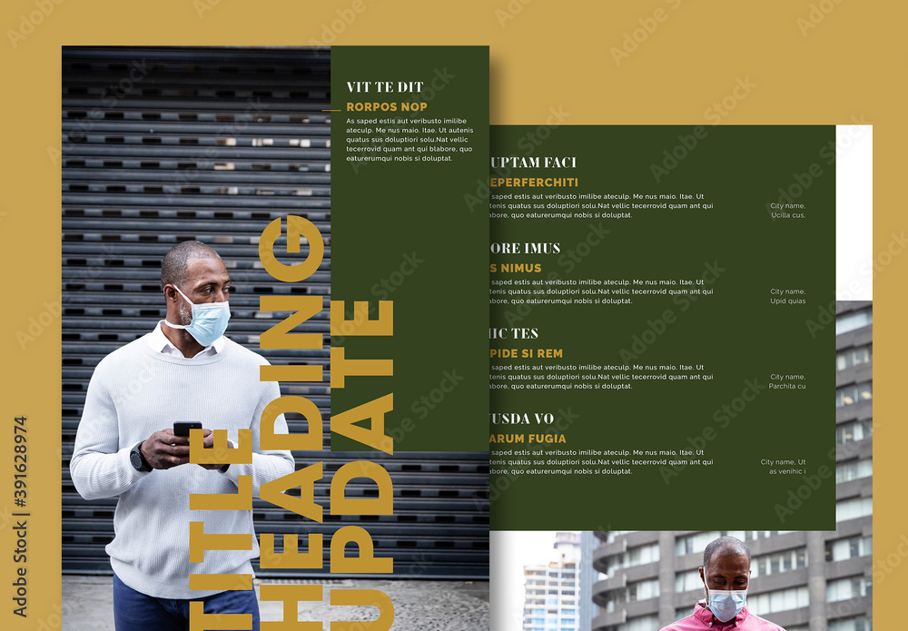 Health and Safety Poster Stock Template | Adobe Stock