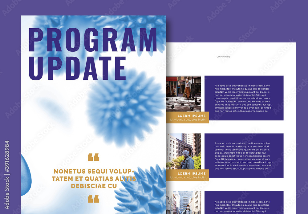 Medical Report Update Stock Template | Adobe Stock