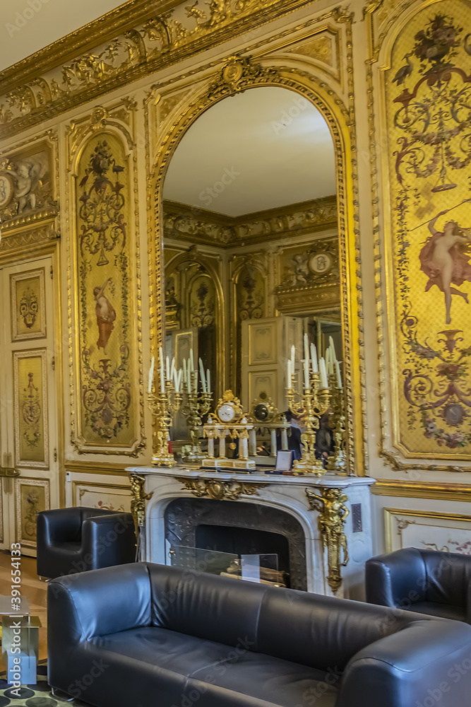 Elysee Palace (Palais de l'Elysee, 1722) - official residence of ...