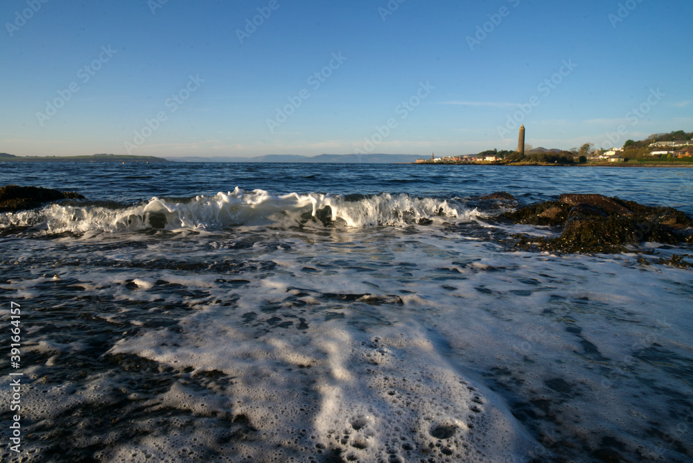 Largs' most famous monument is The Pencil which was built in 1912, to ...