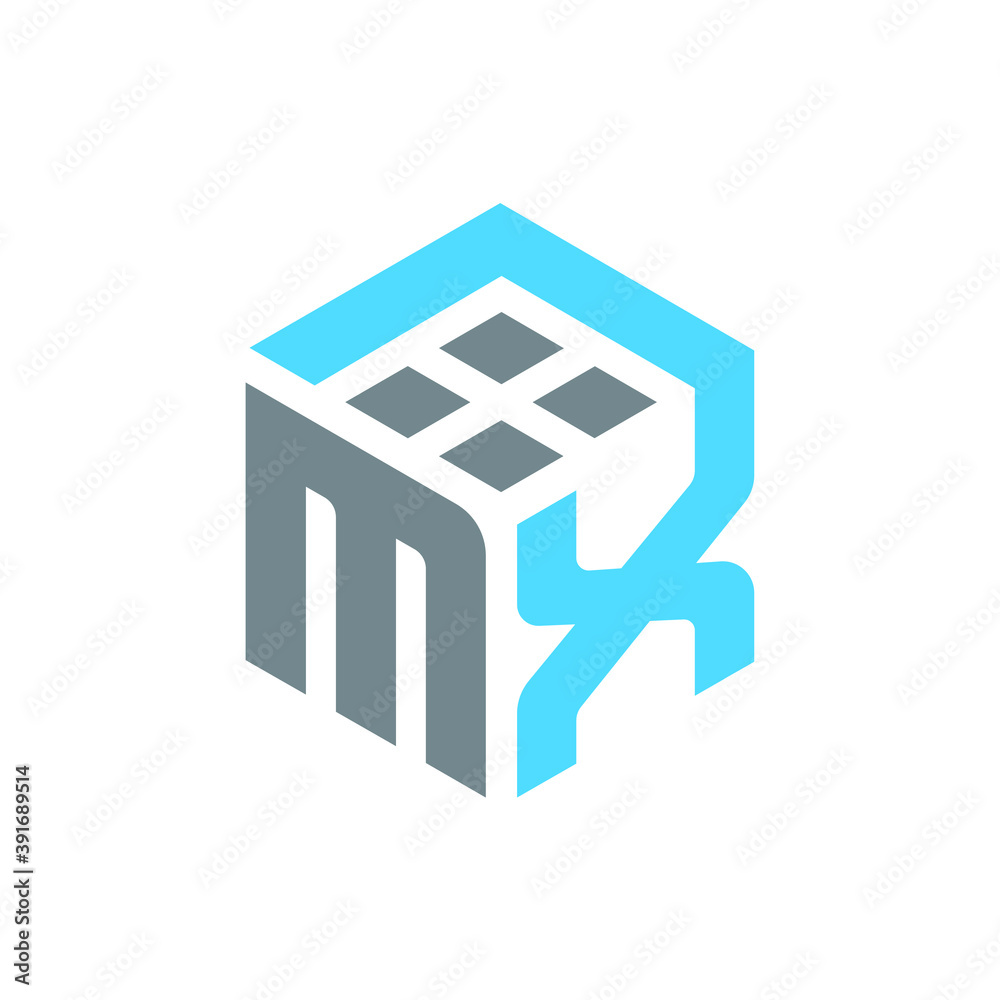 MX Initial Letter Modern Unique Logo for Clothing Brand Fashion Logo ...