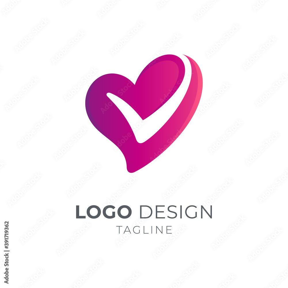 Health Check Logo, Medical Check-Up Vector Symbol, Heart Care Icon ...