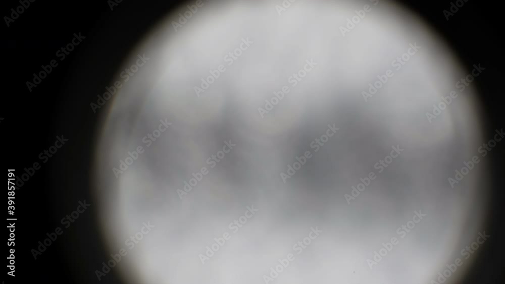 Tungsten filament under a microscope, 100 times magnification. Wolfram ...