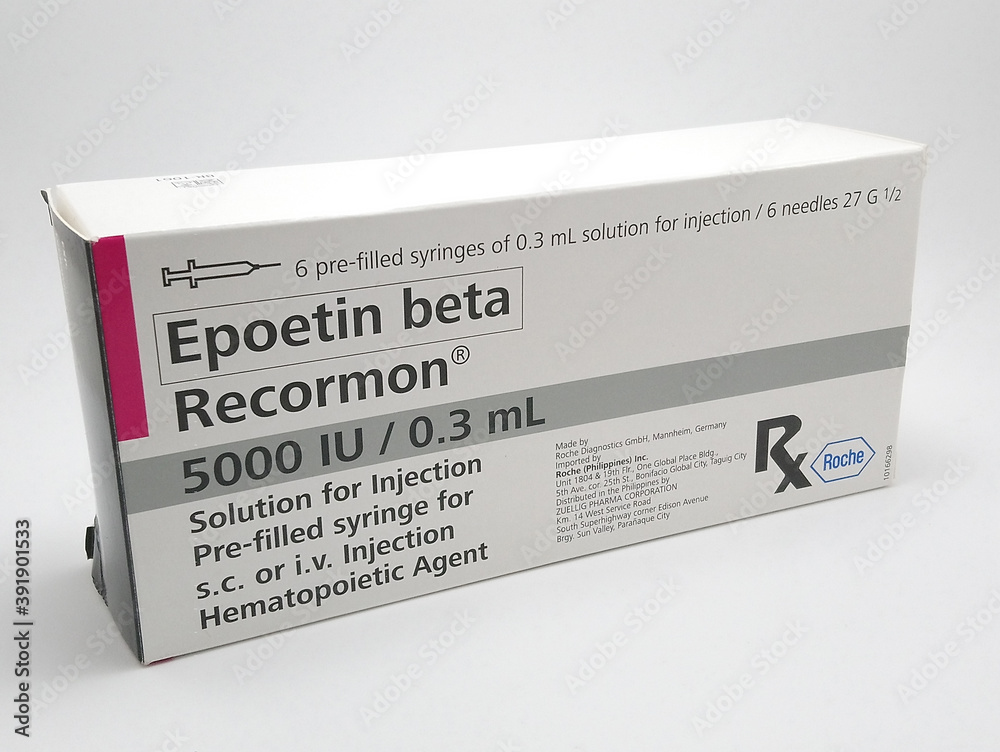 Roche epoetin beta recormon 5000 iu injection in Manila, Philippines ...