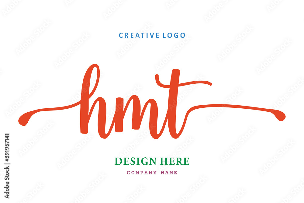 HMT lettering logo is simple, easy to understand and authoritative ...