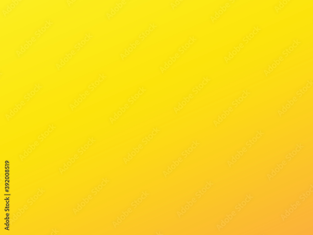 Abstract yellow gradient background. Beauty orange and yellow empty ...