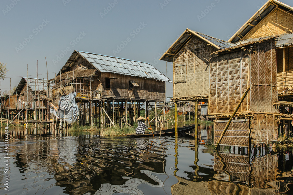 Floating village of Inle Lake is one of the most spectacular ...