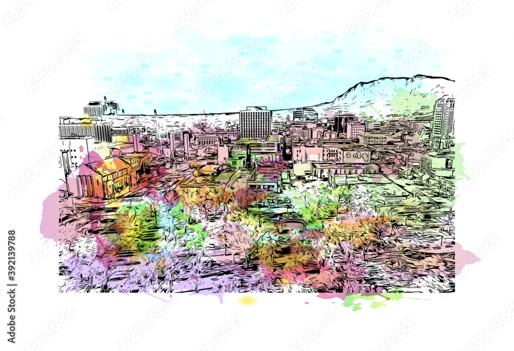 Building view with landmark of Colorado Springs is a home rule ...