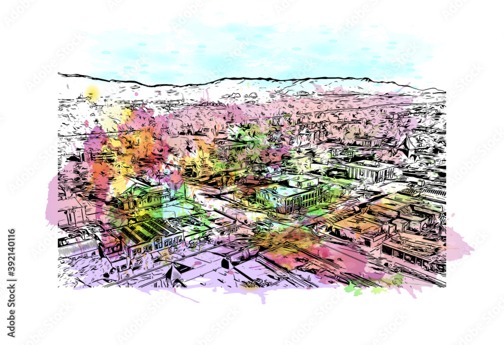 Building view with landmark of Colorado Springs is a home rule ...