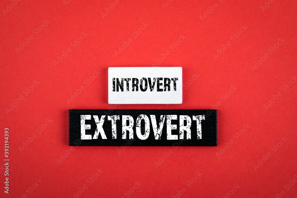 Introvert and Extrovert. Patterns of behavior, personalities, character ...