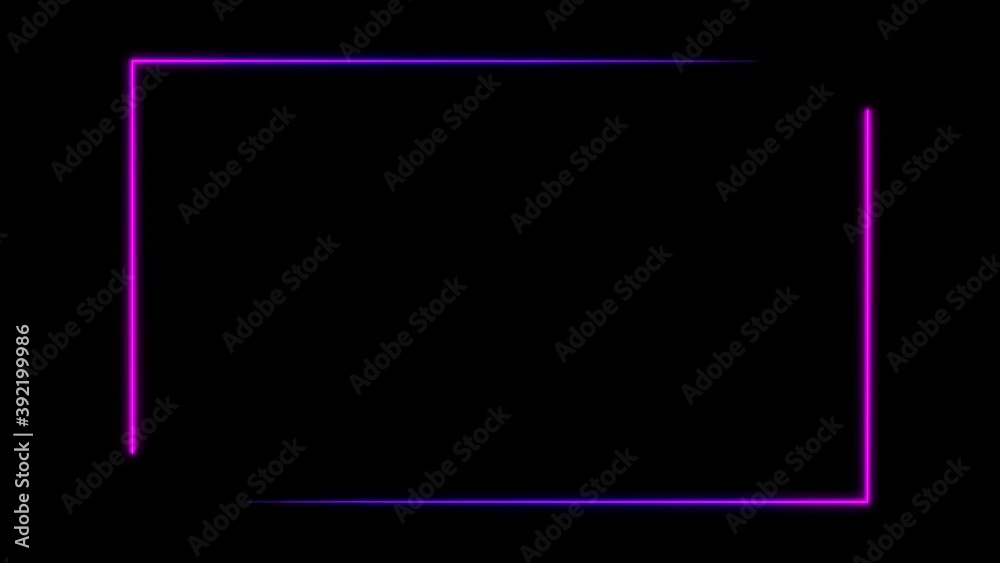 Abstract seamless background yellow purple spectrum looped animation ...