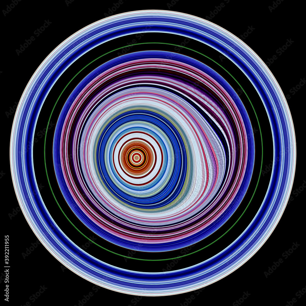 Geometry Circular abstract background for design artwork Stock ...