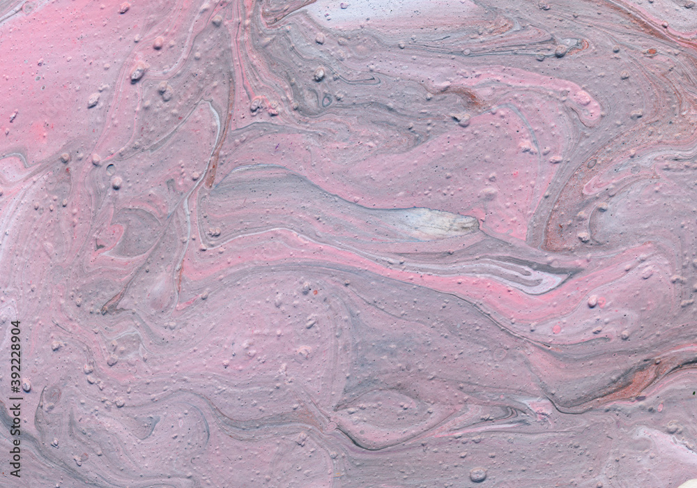 Abstract marble background, hand painted texture, painted with acrylics ...