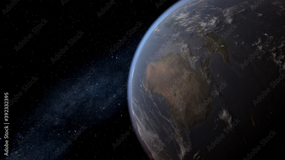planet Earth, planet Earth from space, full planet Earth, satellite ...