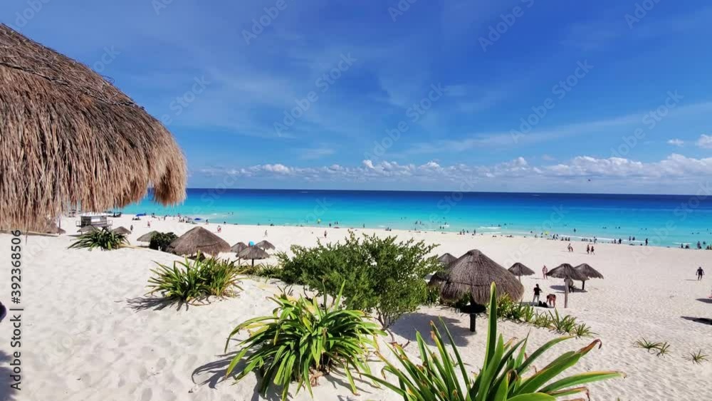 Cancun, Playa Delfines (Dolphin Beach) nicknamed El Mirador (The ...