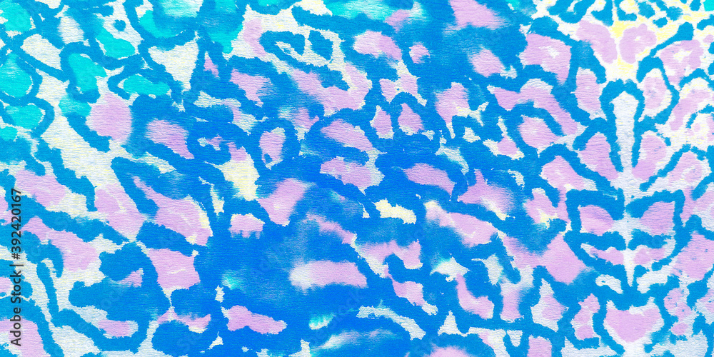 Colorful Leopard Print. Beautiful Animal Stock Photo | Adobe Stock