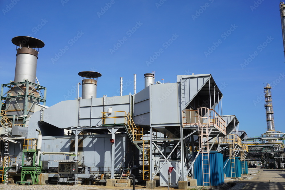 Inlet duct between the filter house and the Inlet Guide Vane (IGV’s) of ...