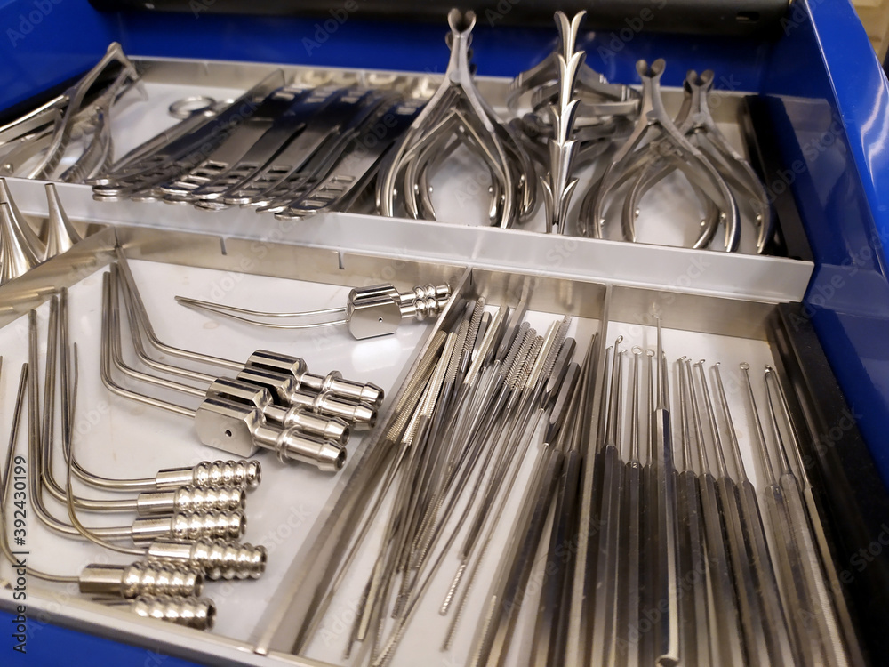 Foto de Medical equipment of ear, nose and throat medicine (ENT ...