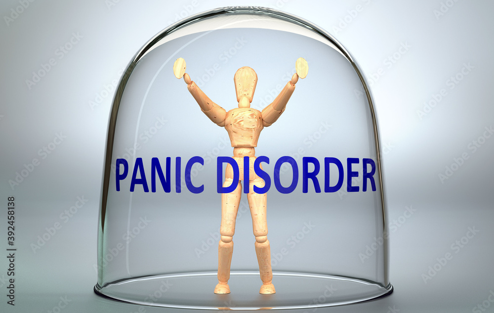 Panic disorder can separate a person from the world and lock in an ...