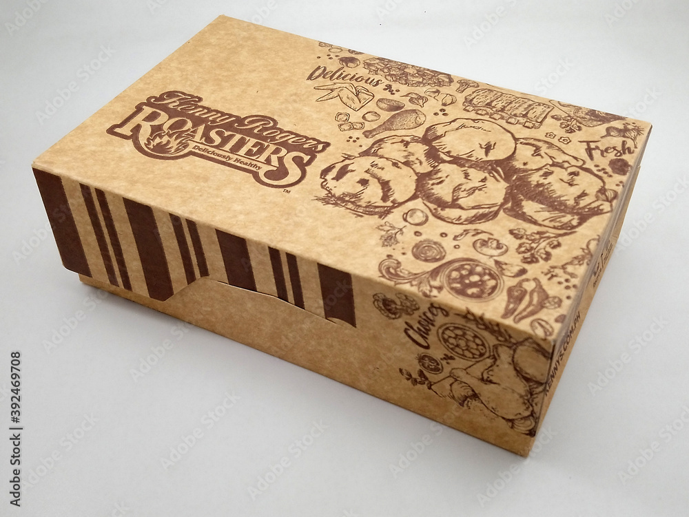 Kenny Rogers roasters chicken meal box in Manila, Philippines foto de ...