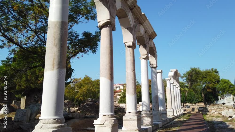 Vidéo Stock Thyateira church. 7 churches of revelation. Thyateira was ...