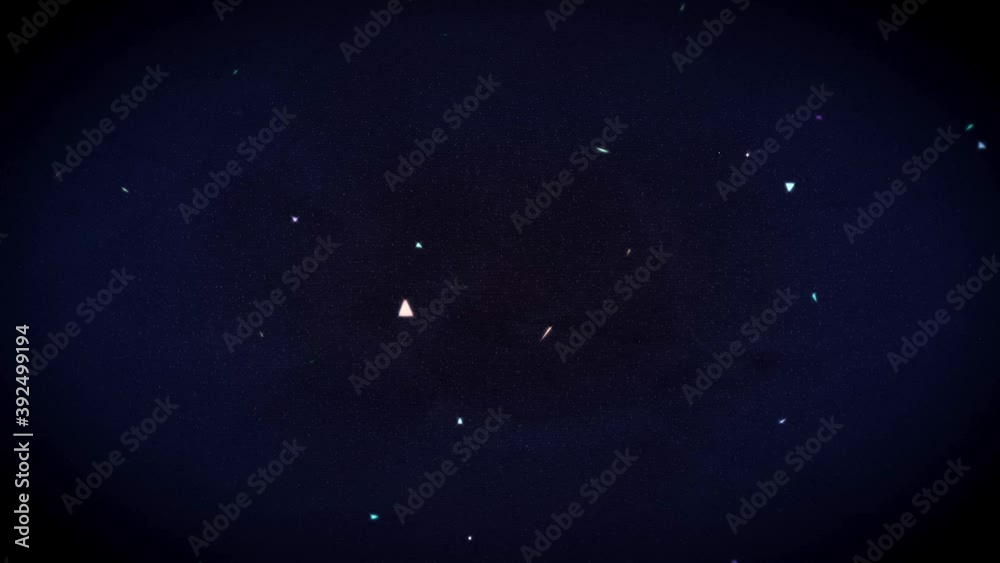 A view of a starry night sky with a soft texture on top of ...