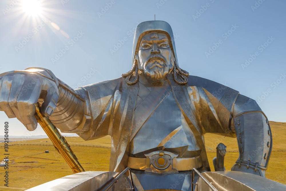 Foto de Tsonjin boldog, Mongolia - September 14, 2018: The giant ...