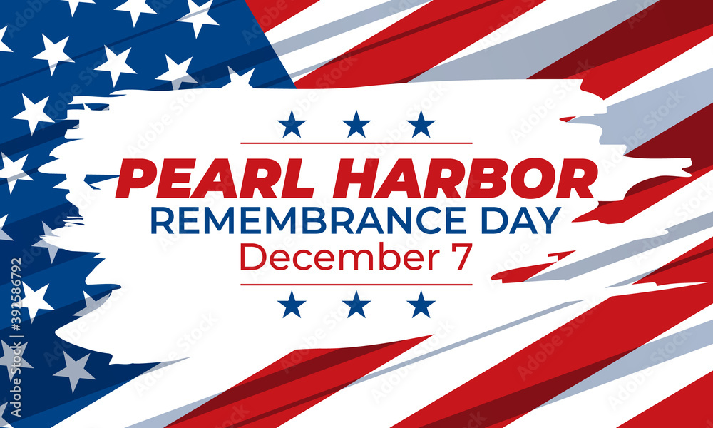 Poster National Pearl Harbor Remembrance Day, is observed annually in ...